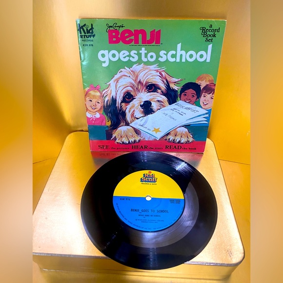 Kid Stuff | Media | Benji Vinyl Record Vintage Benji Goes To School ...